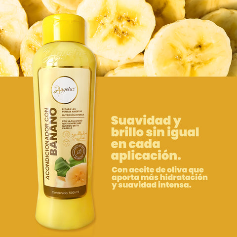 SHAMPOO CON BANANO ANYELUZ – Anyeluz