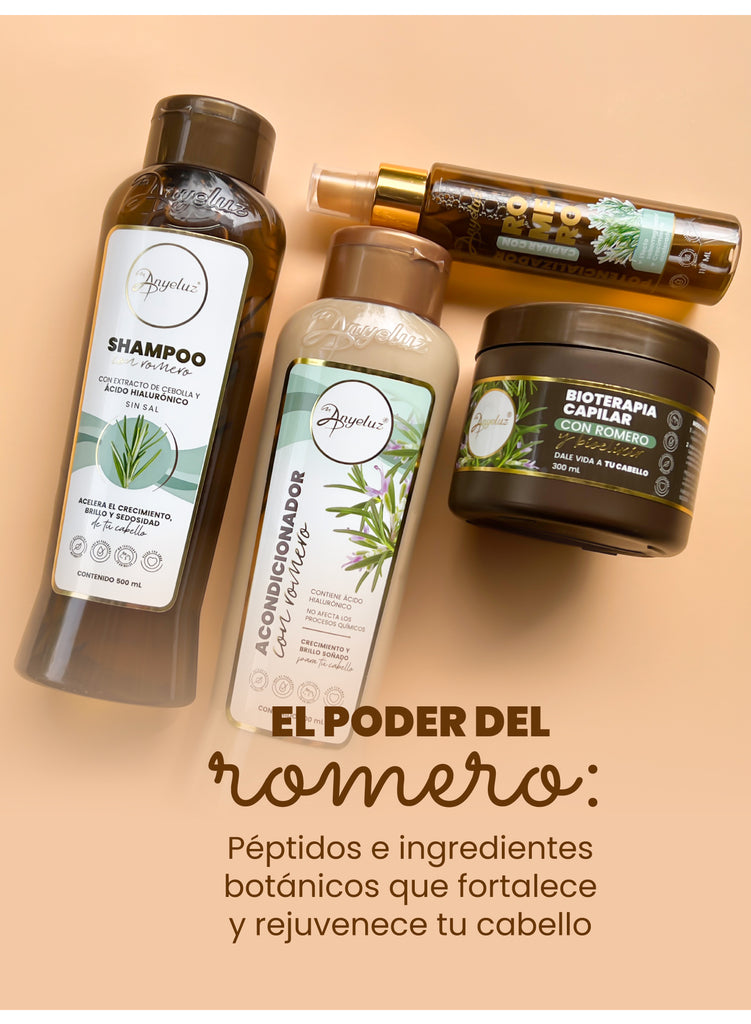 Shampoo de romero (Crecimiento capilar) | ANYELUZ – Anyeluz