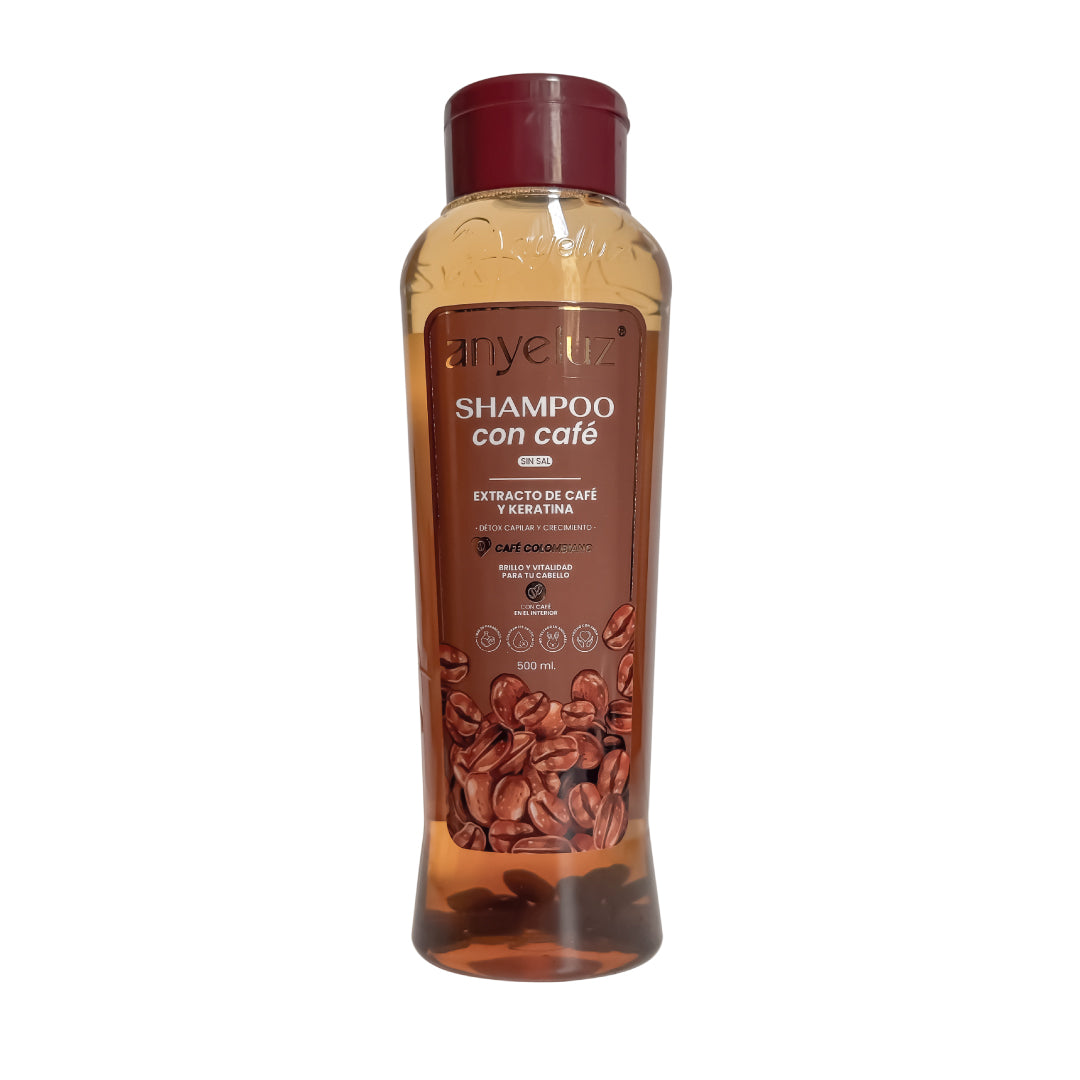SHAMPOO CON CAFÉ ANYELUZ – Anyeluz