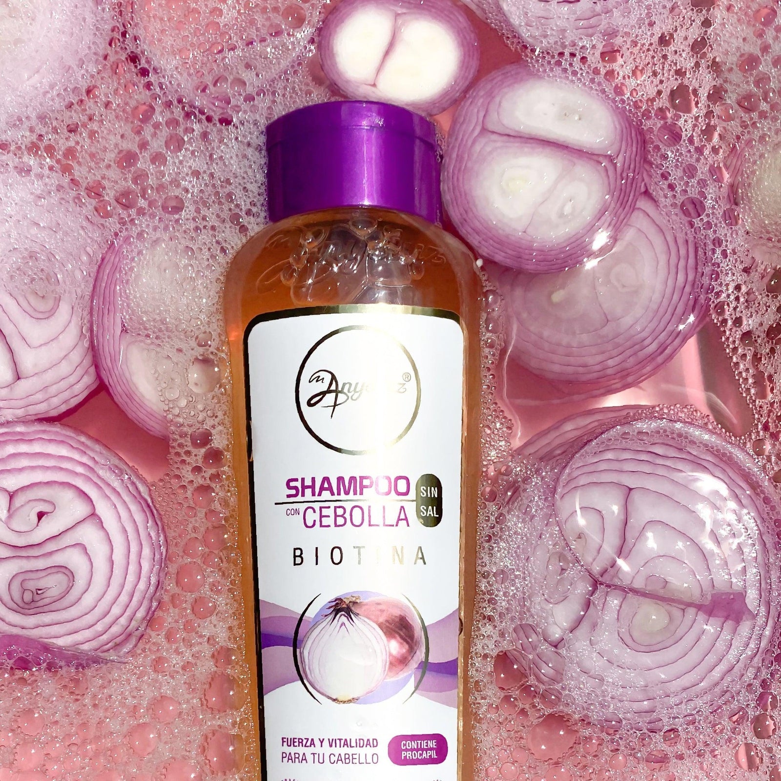 Shampoo con Cebolla #1 En El Mundo | Anyeluz
